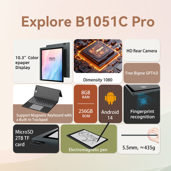 B1051 Series-- 10.3'' color E ink tablet PC with cutting-edge performa ... B1051 Series-- 10.3'' color E ink tablet PC with cutting-edge performa ...
