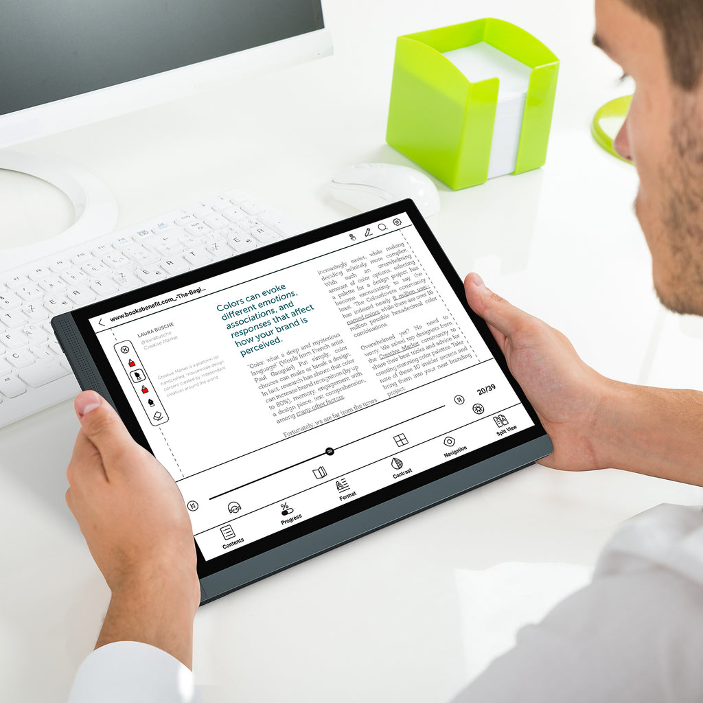 B1051 Series-- 10.3'' color E ink tablet PC with cutting-edge performa ...