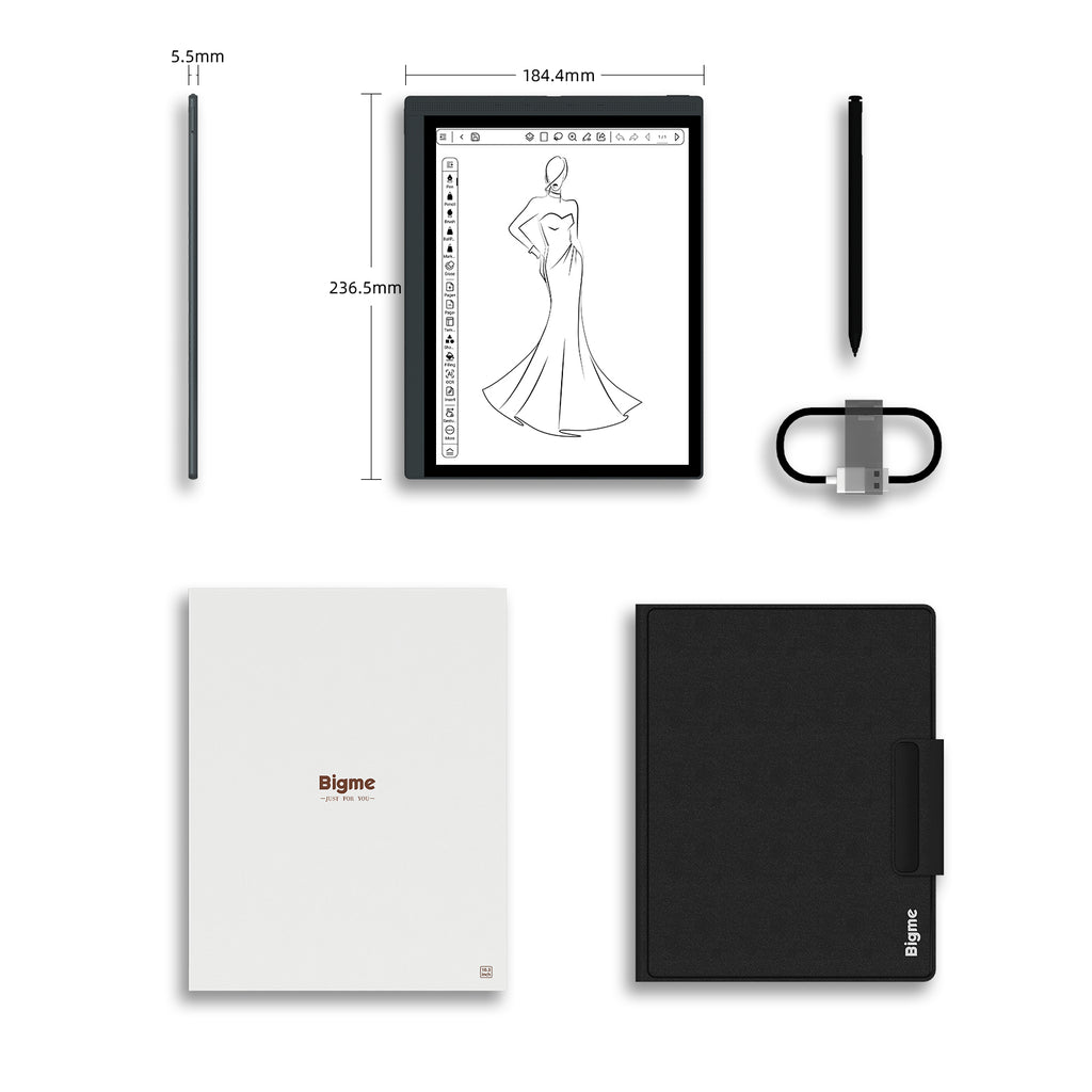 B1051 Black and White E ink Smart Tablet with 300PPI – Bigme Official Store