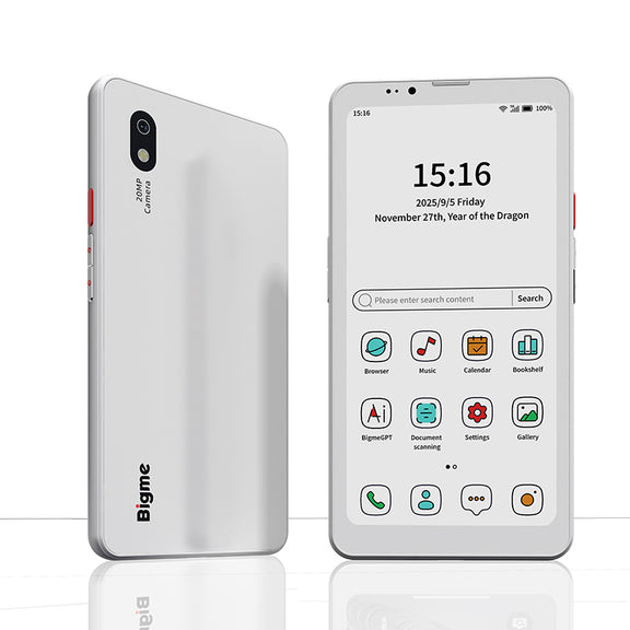 Android 14 Hibreak pro Color 6'' E ink Eye-Friendly Smartphone with 4G ...