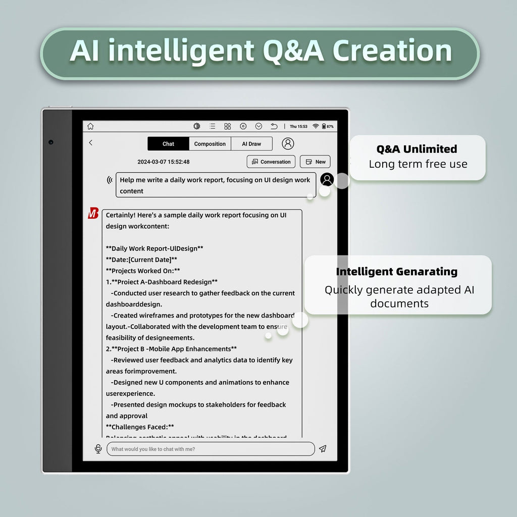 Android 13 Kaleido 3 color e ink Tablet--inkNoteX color – Bigme ...