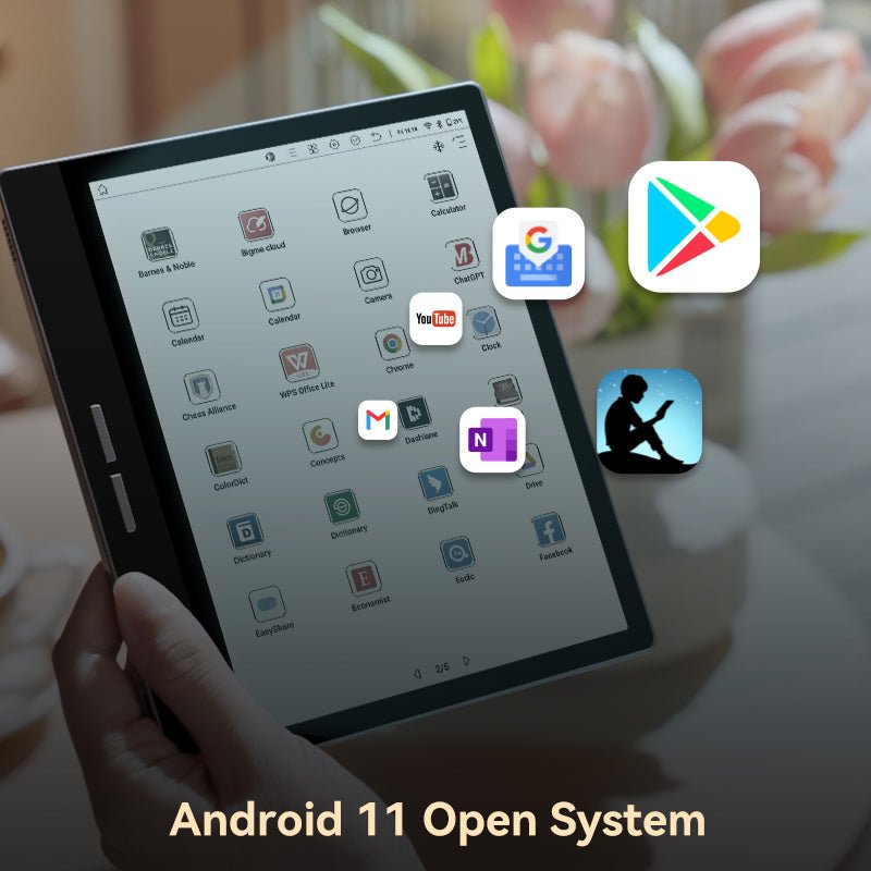 Bigme 7'' B751C Cheapest kaleido 3 Color Eink notepad with free case ...