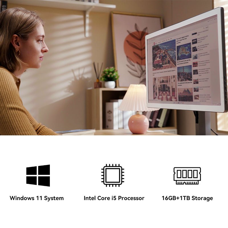 Bigme B251--World's 1st All-in-one Monitor and PC with E Ink Color ...