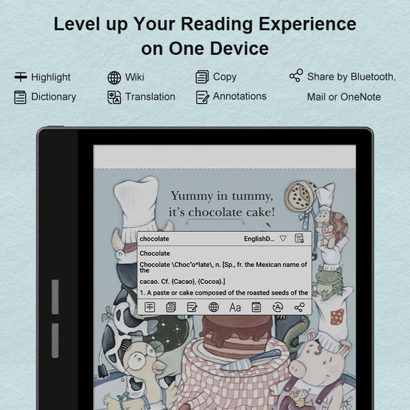 Bigme 7'' B751C Cheapest kaleido 3 Color Eink notepad with free case ...