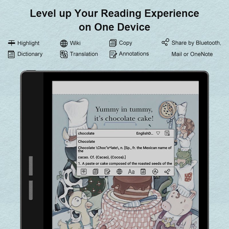 Bigme 7'' B751C Cheapest kaleido 3 Color Eink notepad with free case ...