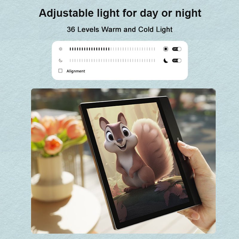 Bigme 7'' B751C Cheapest kaleido 3 Color Eink notepad with free case ...