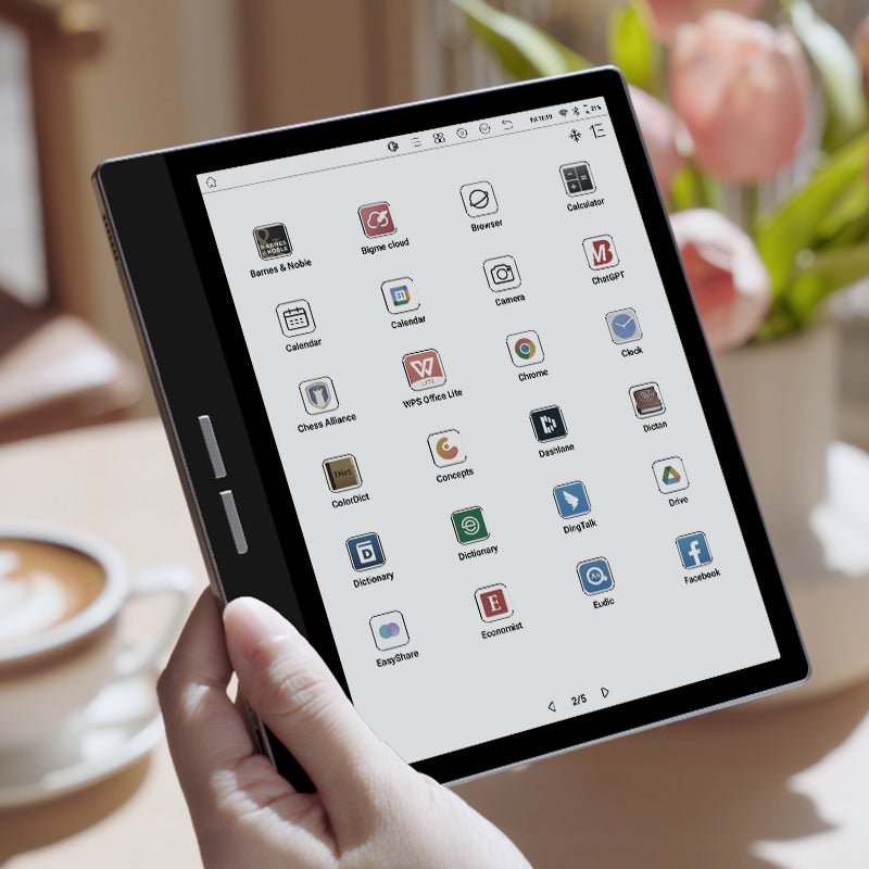 Bigme 7'' B751C Cheapest kaleido 3 Color Eink notepad with free case ...