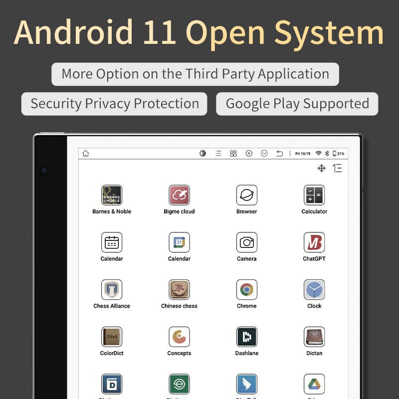Bigme inkNote Color Lite With Kaleido 3 and Android 11OS--Bigme ...